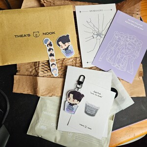 V Taehyung FRIENDS Set BTS V Stickers - Etsy