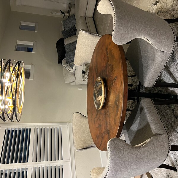 Custom Lazy Susan Turntable, Handmade With Resin on Solid Wood ...