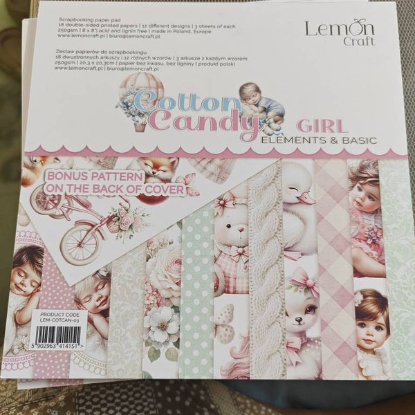 Lemoncraft Serenity 6x6 Designer Scrapbook Paper - Etsy