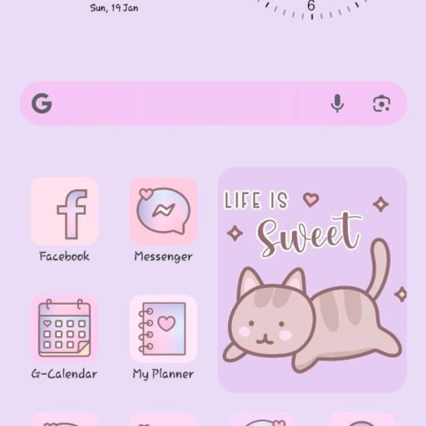 Cute iPad Theme, iPhone Theme, Android Theme, iPhone Wallpaper Widgets ...