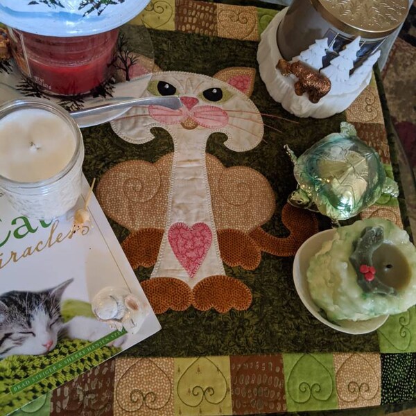 Cobby Cat Quilt Original by Helene Knott for Storyquilts - Etsy