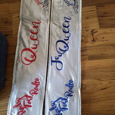Pageant Queen Sashes rodeo - Etsy