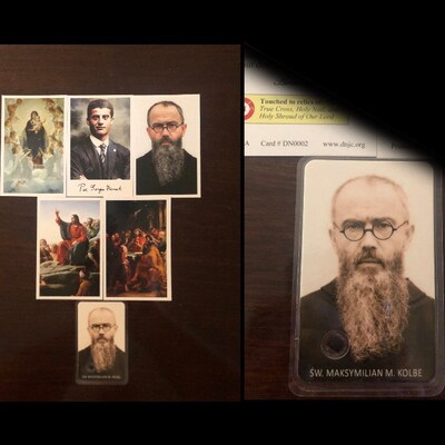 Saint Catherine Laboure Third Class Relic Holy Card touched - Etsy