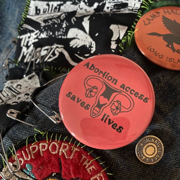 Abortion Access Saves Lives Large Button - Etsy
