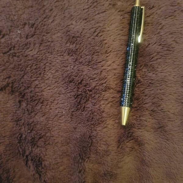 Colored Diamond Top Pen With Crystals. - Etsy