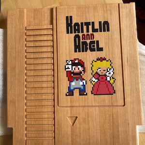 12x13 Retro 8 Bit Game Cartridge Cutting Board - Etsy