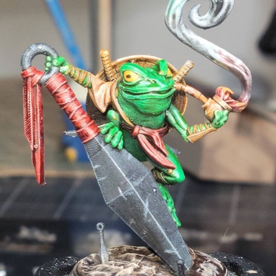 Ninja Frog, Toad. , RN Estudio , Tabletop RPG , Dnd , Pathfinder , 3D ...