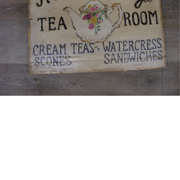 Tea Room Sign--customize It - Etsy