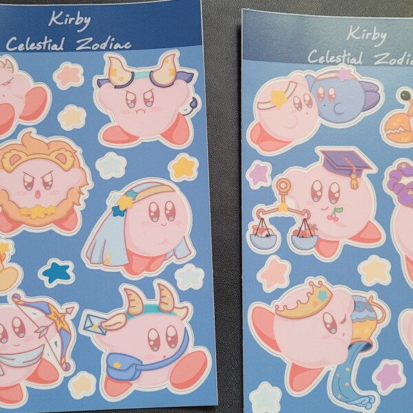 Kirby & Meta Knight Charm | 2.5" Double Sided Acrylic Charm - Etsy