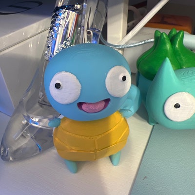 Laser Engraved Wood Pokemon-inspired Starter Keychains Nintendo - Etsy