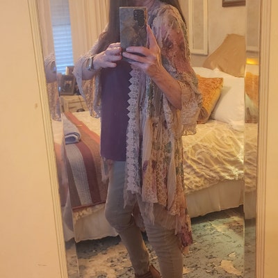New PRETTY ANGEL Tunic Tank Dress Embroidered Crochet Overlay - Etsy