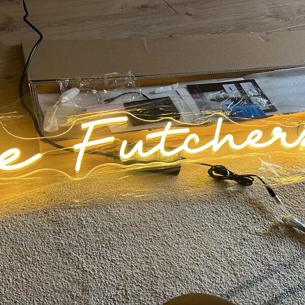 Neon Sign Custom Name, Custom Neon Sign Battery Operated, Neon Sign ...