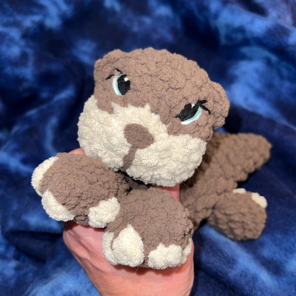 Reed the Otter Pup Crochet Pattern| LOW SEW Crochet Pattern|crochet ...