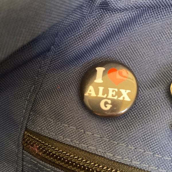 I LOVE ALEX G Set of 2 1 Metal Pinback Buttons - Etsy