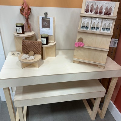 Set of Individual Rectangular Plywood POS Product Displays - Etsy