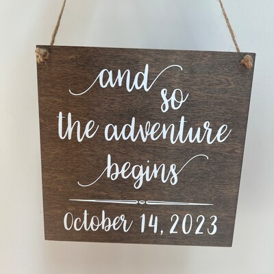 Its Official We Eloped Elopement Sign Customization - Etsy