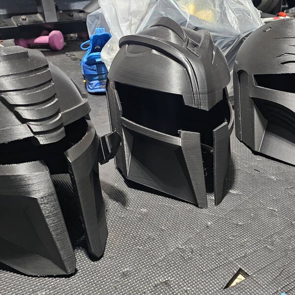 Red Ranger Mandalorian Helmet Cosplay STL FILE - Etsy