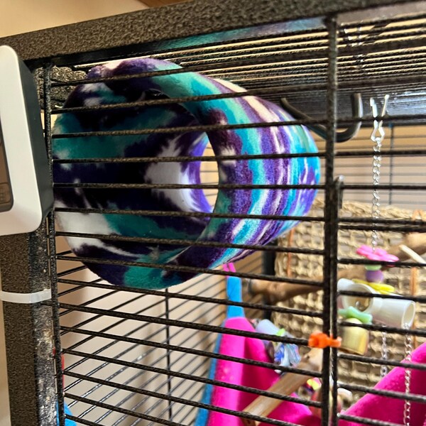 Custom Cozy Bird Tent Comfy Parrot Hut Pet Bird Bed Accessory Handmade ...