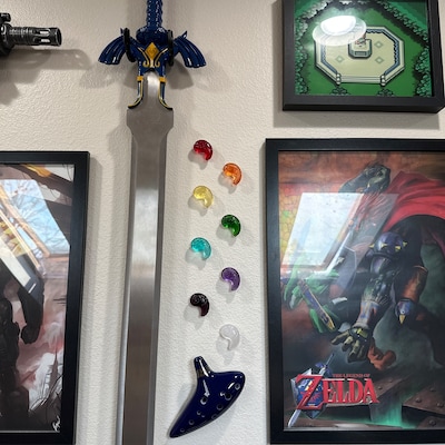 FULL SET of 8 large of Zelda Tears of the Kingdom Secret Stones 1 5/8 ...