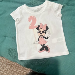 Minnie Mouse Second Birthday Peace Sign Clipart - Etsy