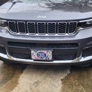 Personalized Car Tag-license Plate-personalized Gift-monogram-car Tag ...