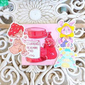 Creepy Eyes Sticker Sheet/creepycute/kidcore/weirdcore/dreamcore ...