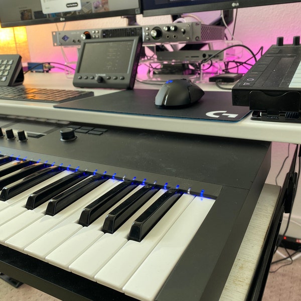 CUSTOM Height Keyboard Tray, Studio Desk Tray , Gaming Keyboard Tray ...