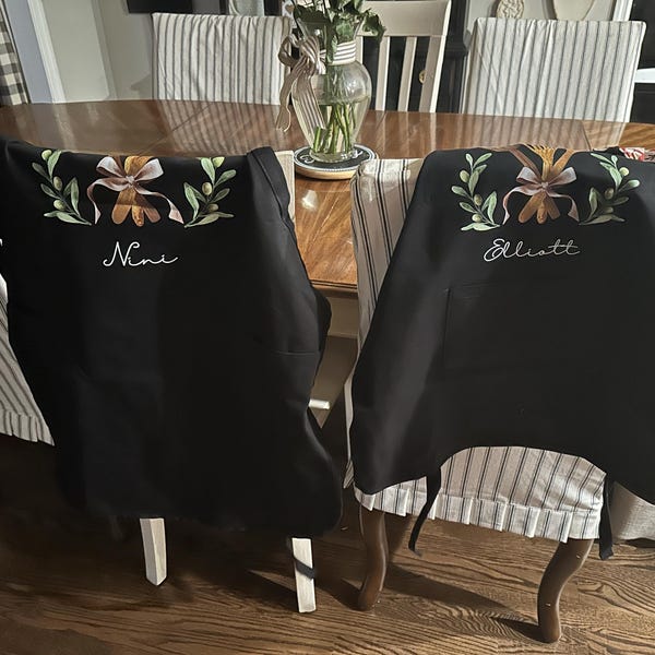 Custom Matching Easter Mama and Me Apron, Girls Easter Toddler Apron ...