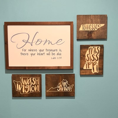 DIY Kansas String Art Kit State String Art Kit Kansas Nail - Etsy