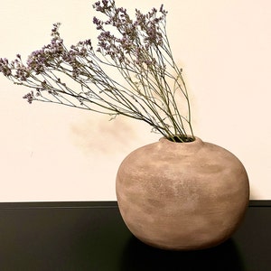 Brown and Beige Textured Ceramic Rustic Vase/pot/bowl - Etsy Canada