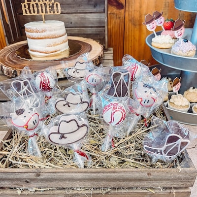 Cowboy Western Cake Pops - Etsy