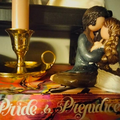 Hecate Triple Moon Goddess Crystal Statue Polymer Clay Figurine Doll ...