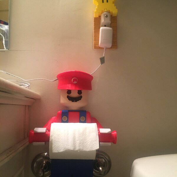 Star Wars Stormtrooper Toilet Paper Holder 3D Printed Star Wars Lover ...