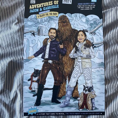 Printable Save the Date / Comic Book Save the Date Unique - Etsy