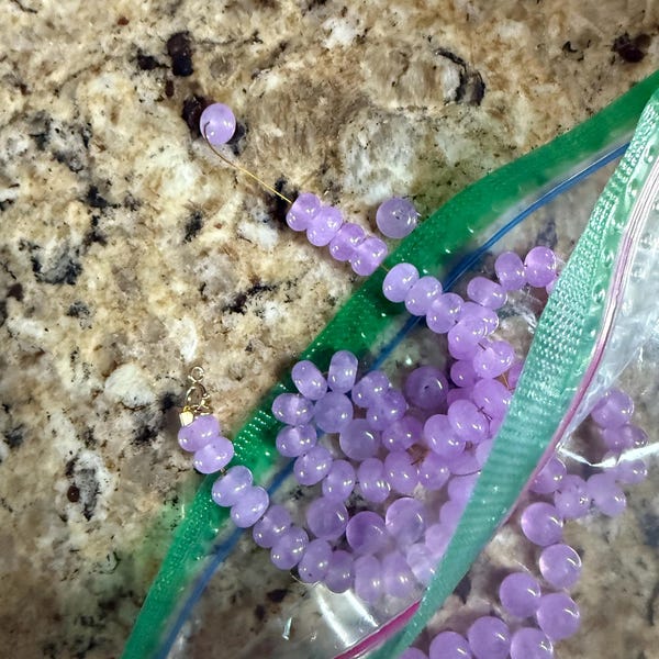 Lemonade Gemstone Necklace - Etsy