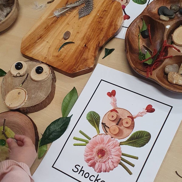 Loose Parts Leaf People | Digital Learning Resource | Leaf Study ...