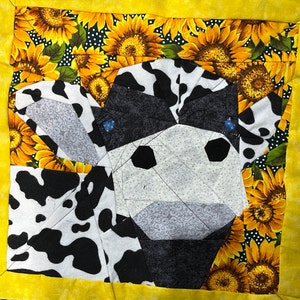 14 Pig FPP Quilt Block Pattern - Etsy