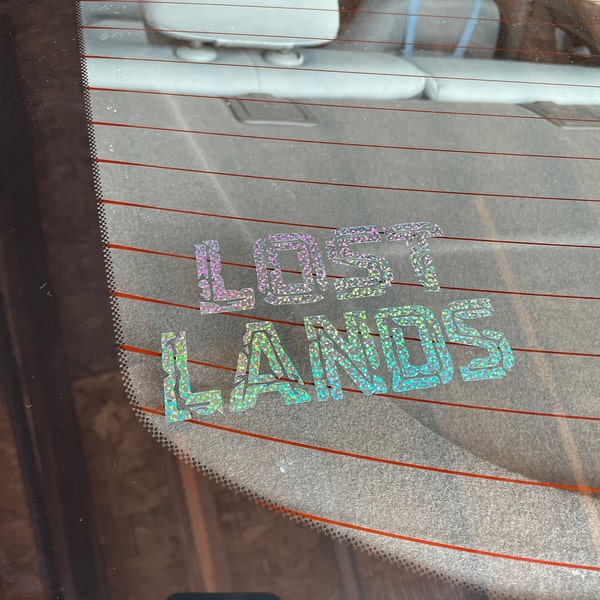 Lost Lands Decal / Sticker - Lost Lands Car Decal - Lost Lands Bumper ...
