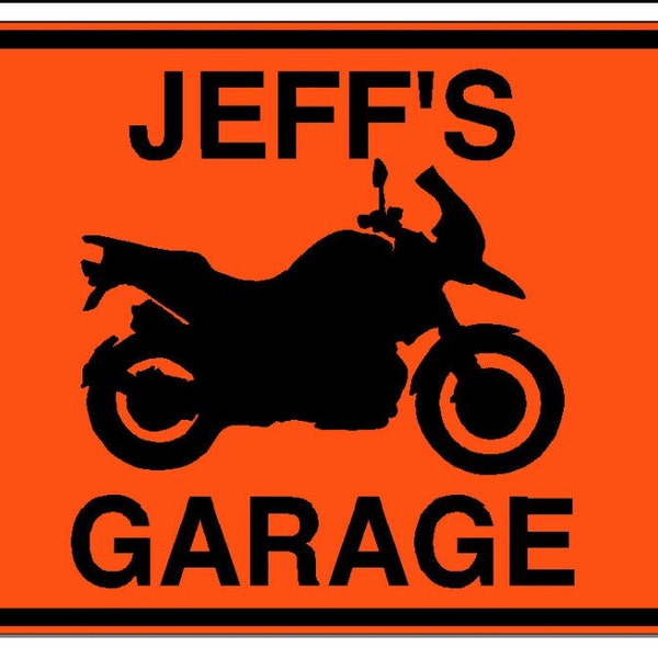 Personalized Motorcycle Sign - Etsy