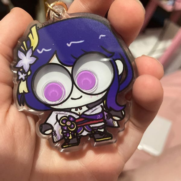 Honkai Star Rail HSR Penacony Googly Eye Shaker Keychains - Boothill ...