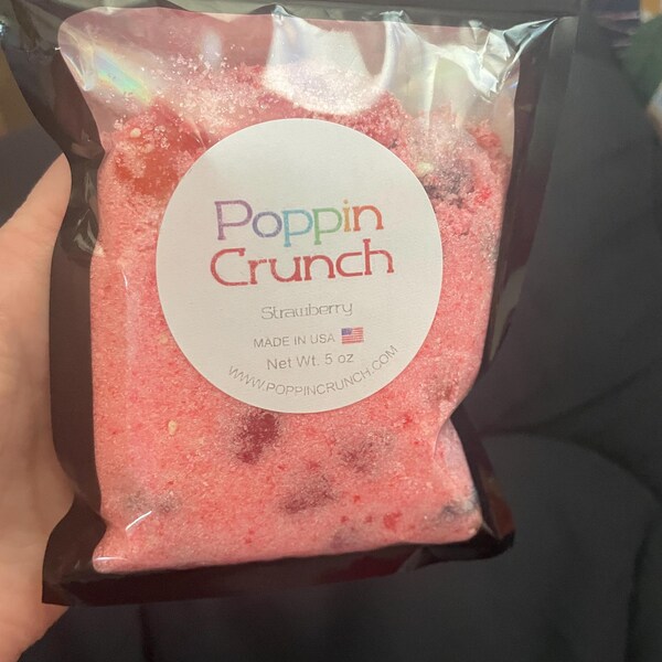 Poppin Crunch Blue Raspberry Gushers Candy Snacks 1 - 2 LBS - Choice of ...