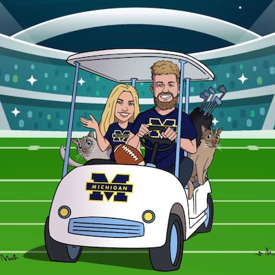 Custom Royal Pets Portrait, Group Fish Portrait, Gift for Fish Owner - Etsy