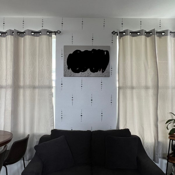 Boho Dot Wall Decals - Removable Wall Stickers, Minimalist Geometric ...