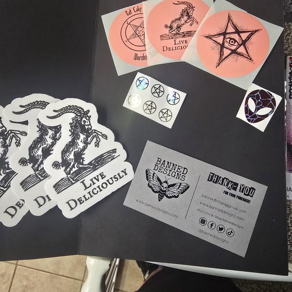 Foiled Bookmarks, Set of Three Bookmarks, Witchy Aesthetic, Bookish ...