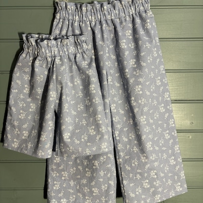 Wide Leg Pants PDF Pattern Culottes Sewing Pattern Paperbag or Regular ...