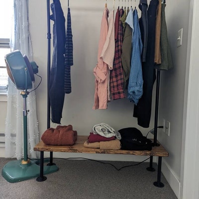 Clothing Garment Wall Rack 60 Wide Retail Store Fixture - Etsy