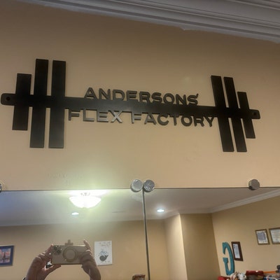 Personalized Home Gym Sign Work Out Custom Gym Sign Workout Wall Art ...