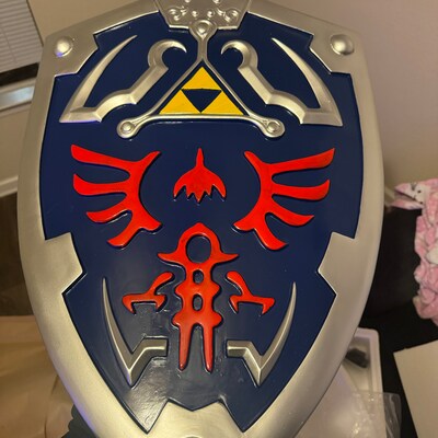 Full Size Link Hylian Zelda Shield With Grip & Handle - Etsy
