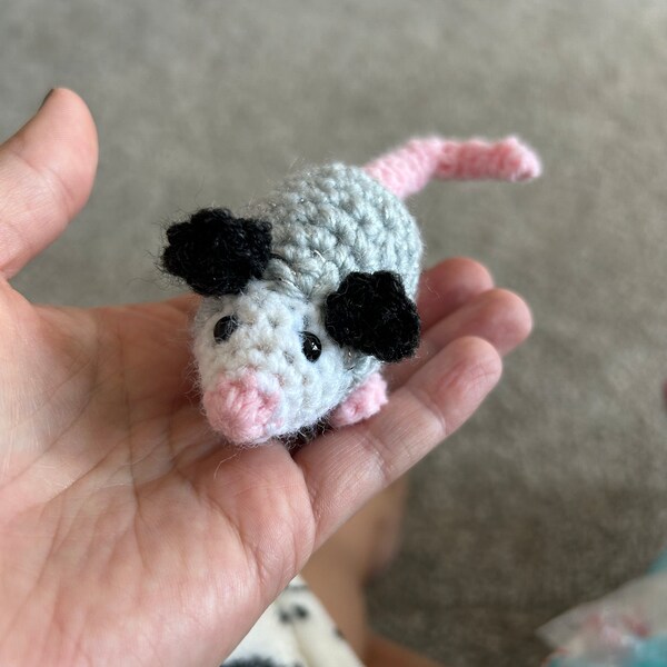Crochet Possum Pattern/ Crochet Amigurumi Possum Digital Pattern - Etsy