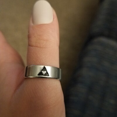 Triforce Ring, Retro Video Games, Gamer Gift, Gifts for Gamers, Video ...